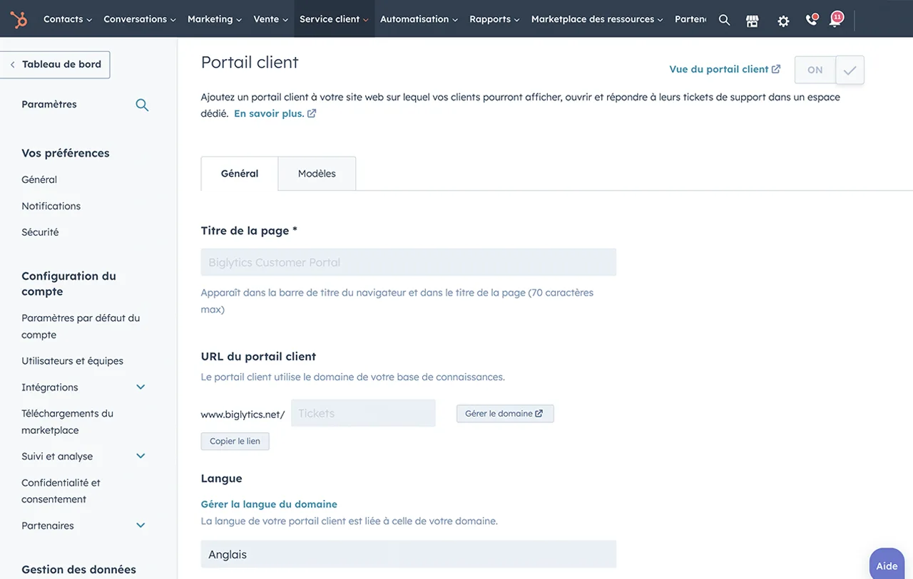 Portail client : créez un espace dédié pour vos clients | HubSpot